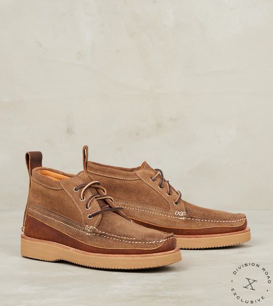 EasyMoc x DR Scout Boot DB - Vibram 2060 - Hand Waxed Mole Suede ...