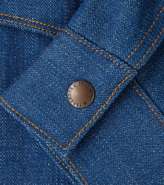 Freenote Cloth Faro Jacket - 12oz Japanese Denim - Vintage Blue ...