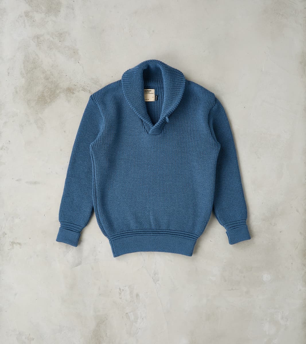 Heimat Textil Eiger Pullover Sweater - Trail Blue – Division Road, Inc.