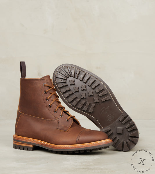 Tricker's x DR Allan Boot - 2298 - Commando - Horween Whiskey Predator ...