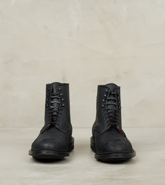 Viberg Halkett Boot - 2030 - Ridgeway - CF Stead Black Waxy Commander ...