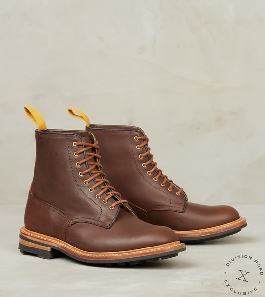 Tricker's x DR Tramping Boot - 4497 - Ridgeway - Horween Oak Horsehide ...